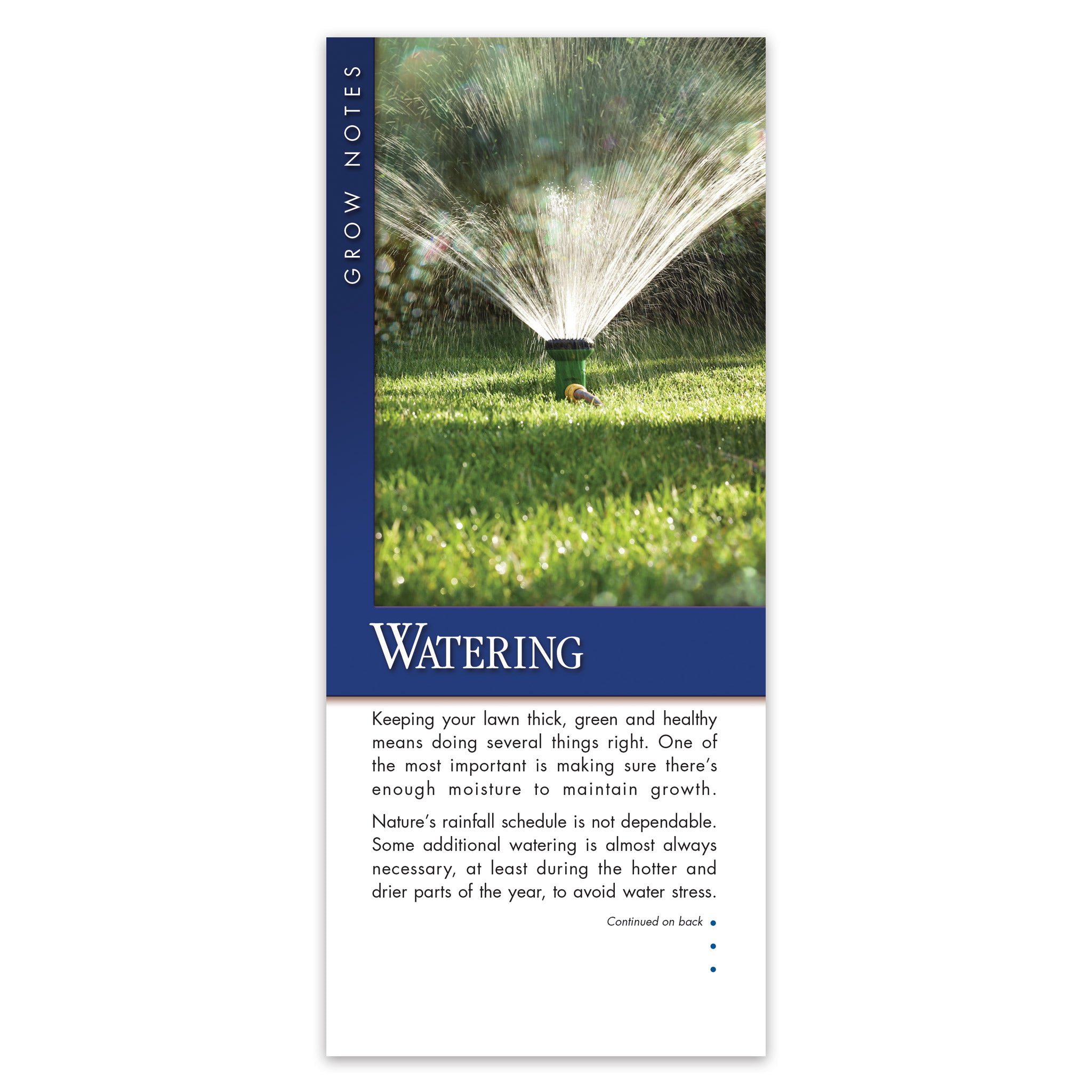 #308 - Watering Grow Note – Focal Point Communications - Growpro