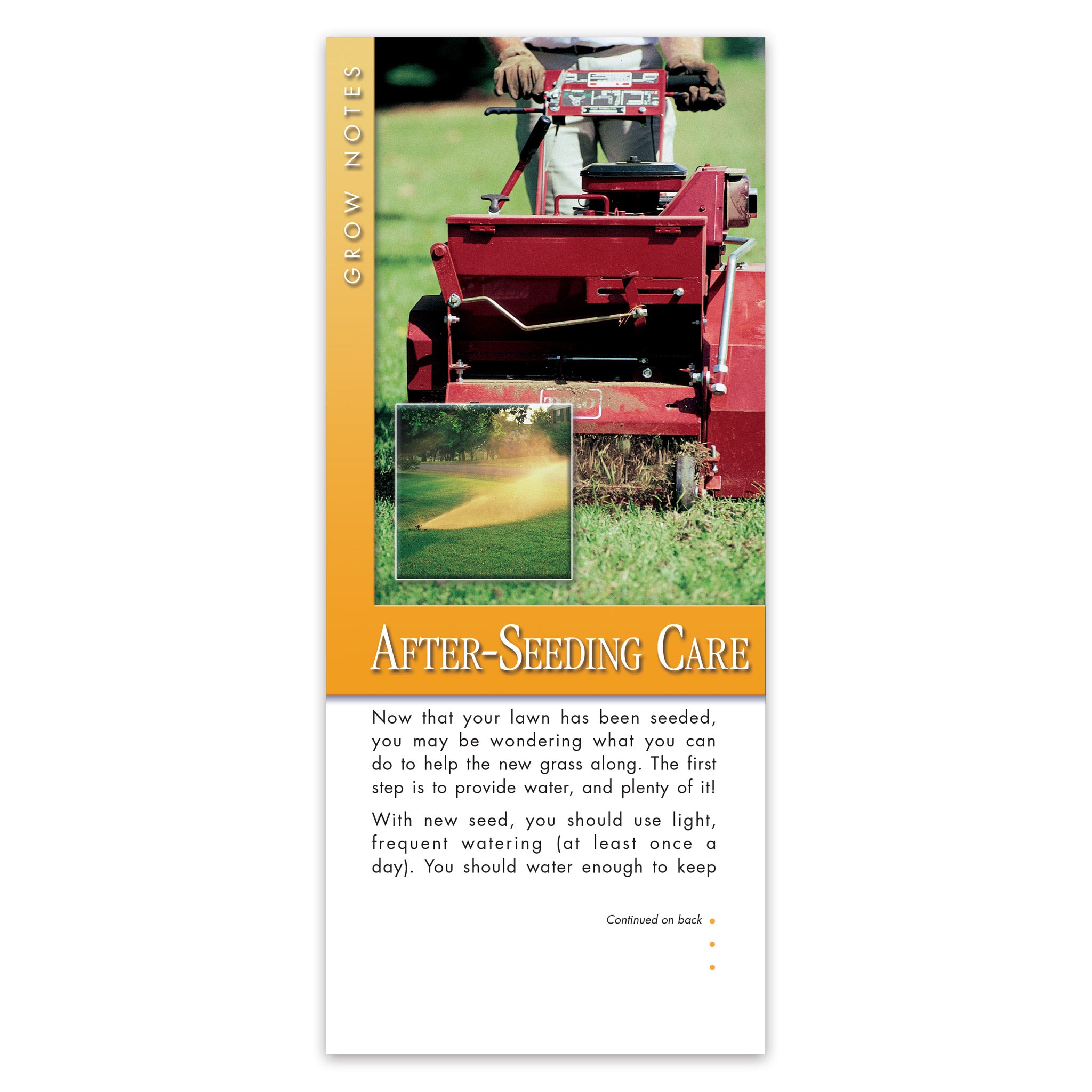 #333 - After-Seeding Care Grow Note – Focal Point Communications - Growpro