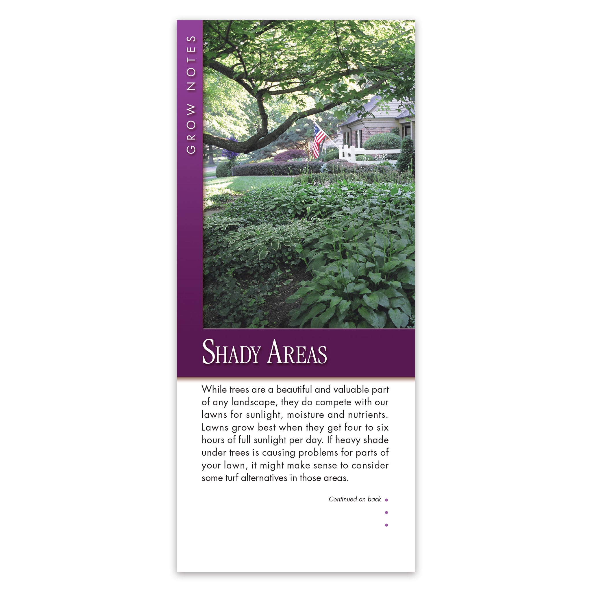 #335 - Shady Areas Grow Note – Focal Point Communications - Growpro